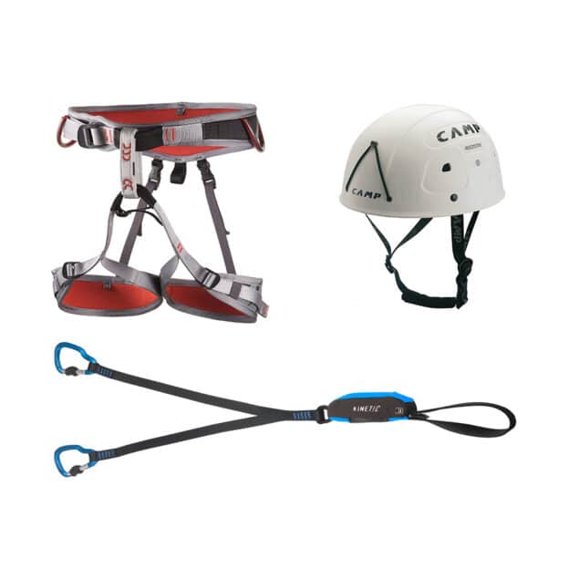 Via Ferrata Kit 01 imbrago casco e set - Sestogrado