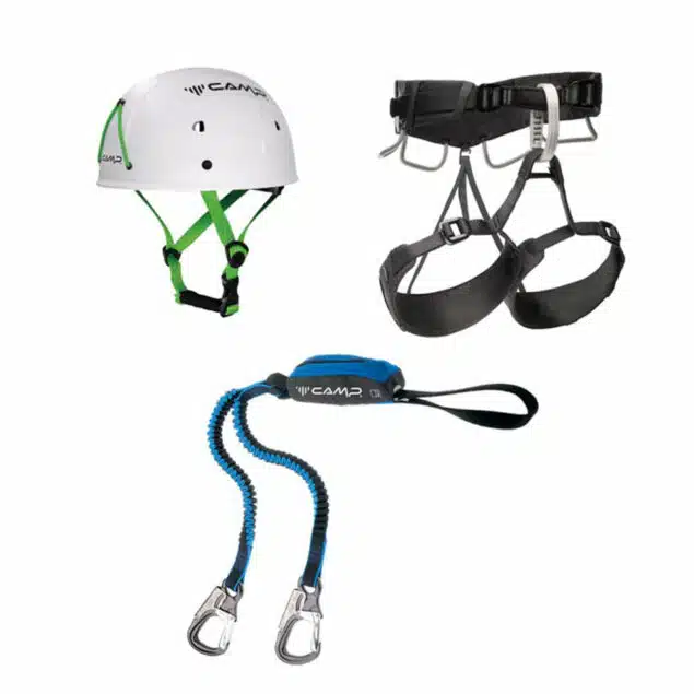 Via Ferrata Kit 02 imbrago casco e set - Sestogrado